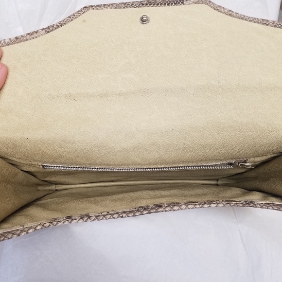 Vintage | Bags | Vintage Real Snakeskin Shoulder Bag | Poshmark